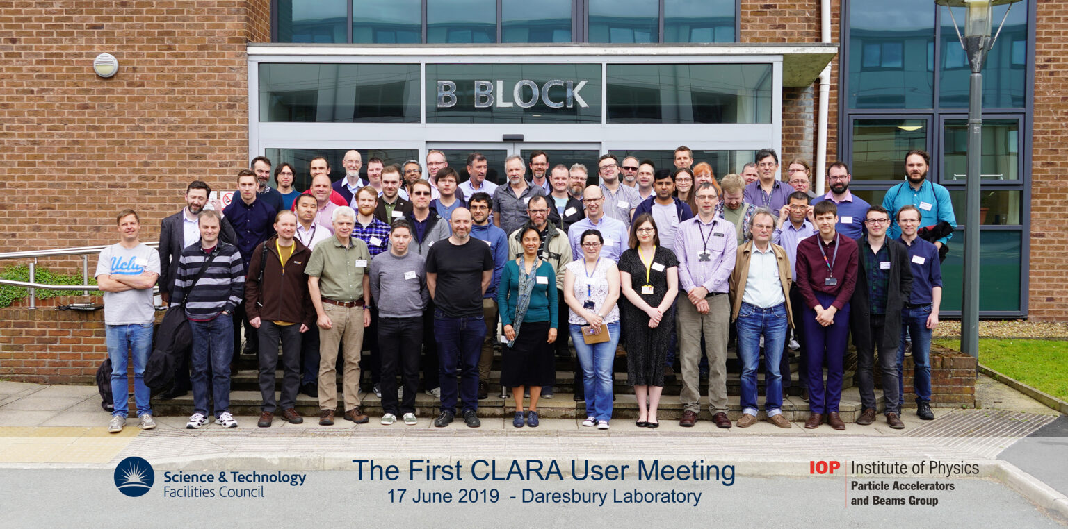 CLARA holds its first User Meeting - The Cockcroft Institute