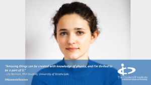 Women in Science 2022 – Lily Berman - The Cockcroft Institute