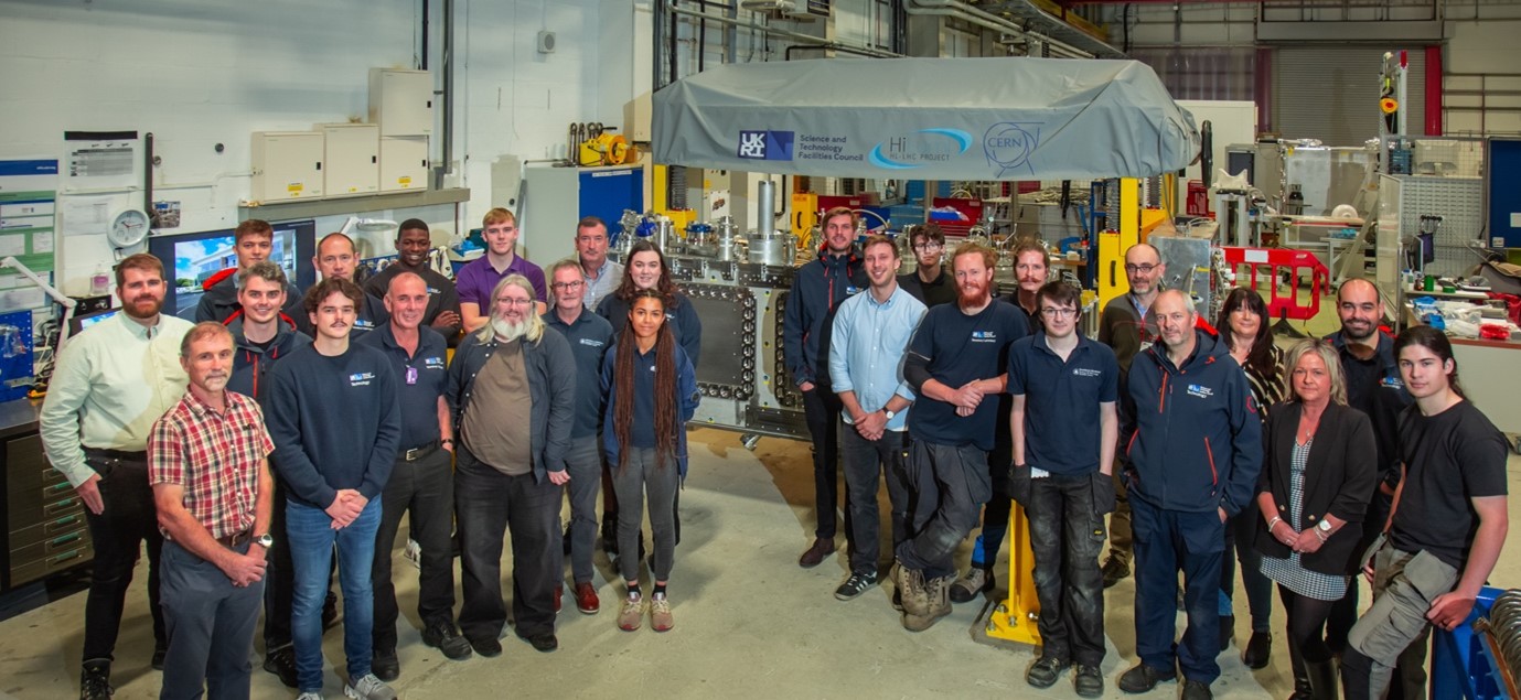 UK delivers prototype superconducting crab cavity cryomodule to CERN as ...