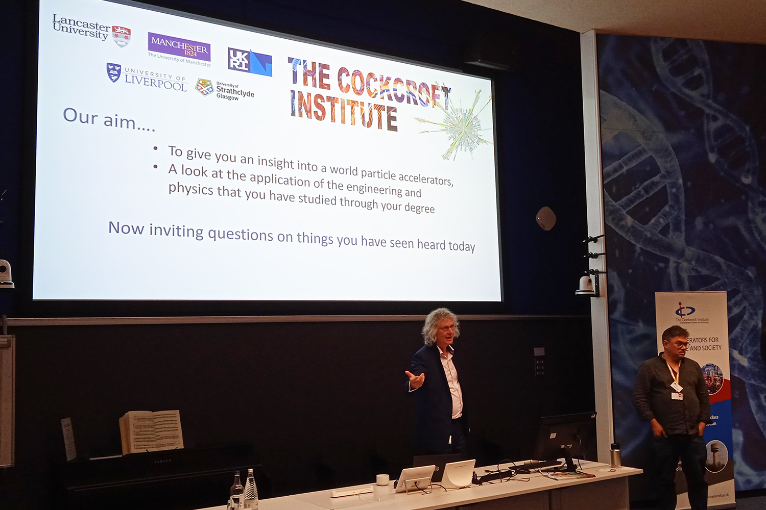 The Cockcroft Institute | Undergraduate prospective students visit the ...